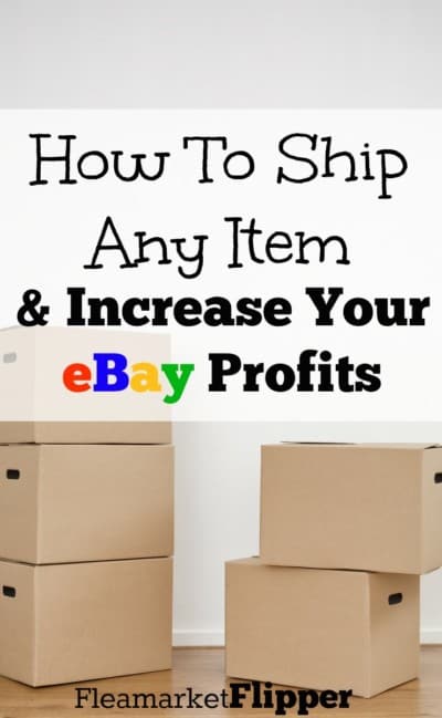 eBay Shipping - How to package and ship large items for eBay for profit