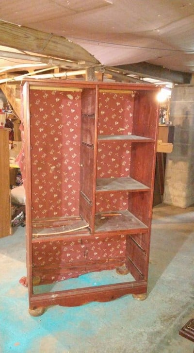 10 Awesome Furniture Flips | Number One: Old Wardrobe Redo