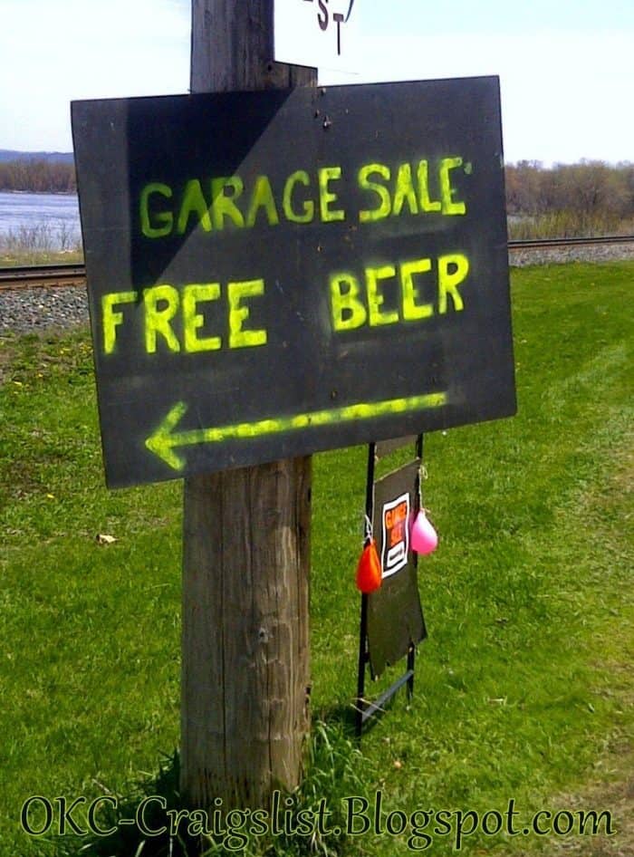 Funny Yard Sale Signs That You Should Use At Your Next Yard Sale