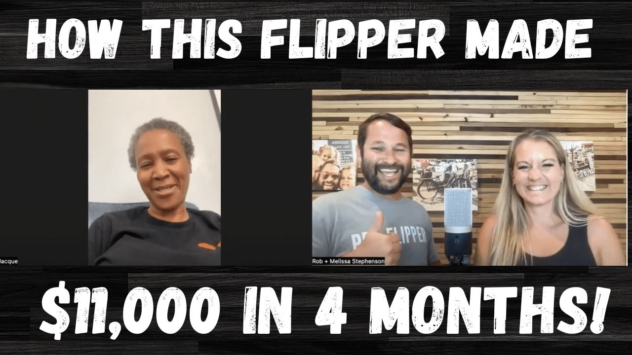 How This Flipper Made Over $11,000 In Just Four Months